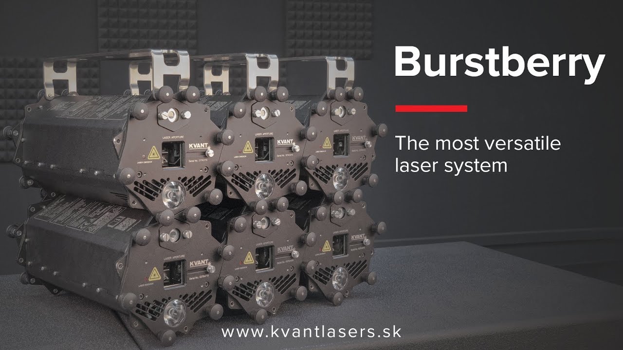 KVANT Burstberry - The most versatile laser system - YouTube