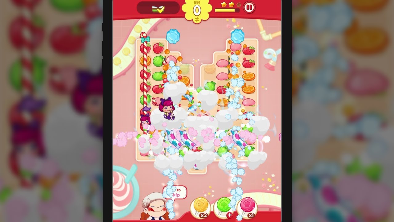 Let's Play - Peko Pop: Match 3 Puzzle (Level 591 - 600) - YouTube