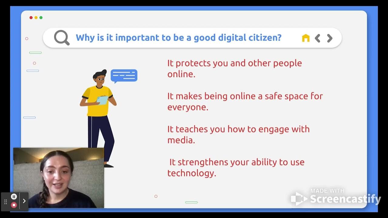 Digital Citizenship - Google Slides - YouTube
