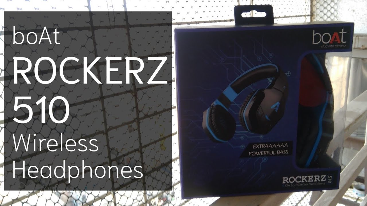 Unboxing boAt ROCKERZ 510 Wireless/Wired On-Ear Headphones with Mic ...