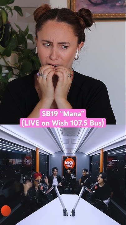 SB19 “Mana” (LIVE on Wish 107.5 Bus) | Mireia Estefano Reaction Video - YouTube