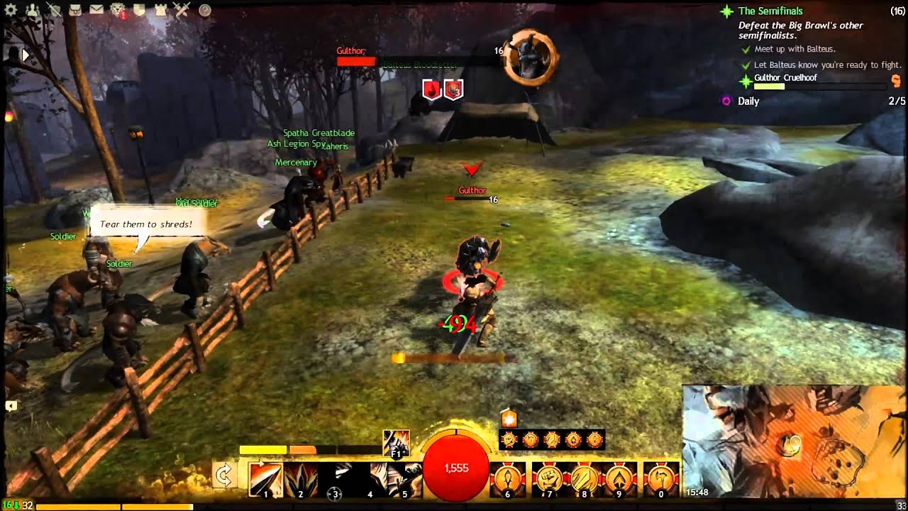 [Guild Wars 2 - Norn Warrior Personal Story] Part 9 - The Semifinals ...