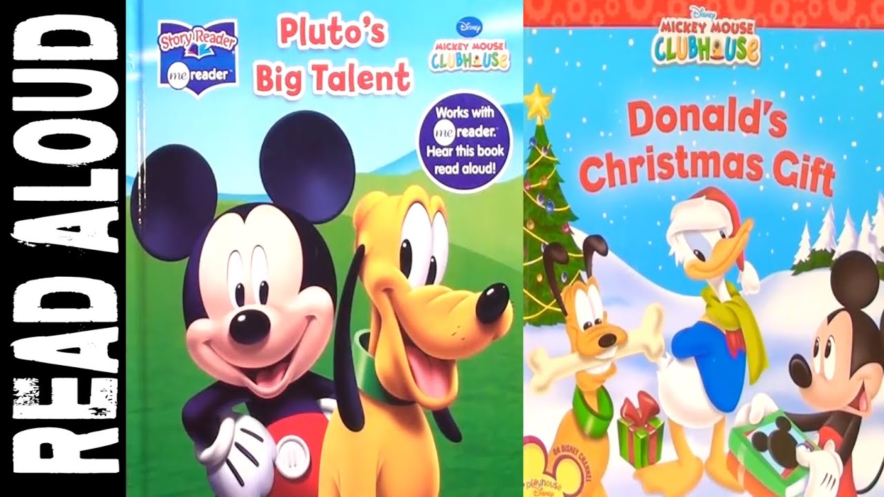 Mickey Mouse Clubhouse Full Episodes Read Aloud | Pluto's Big Talent | Donald's Christmas Gift ...