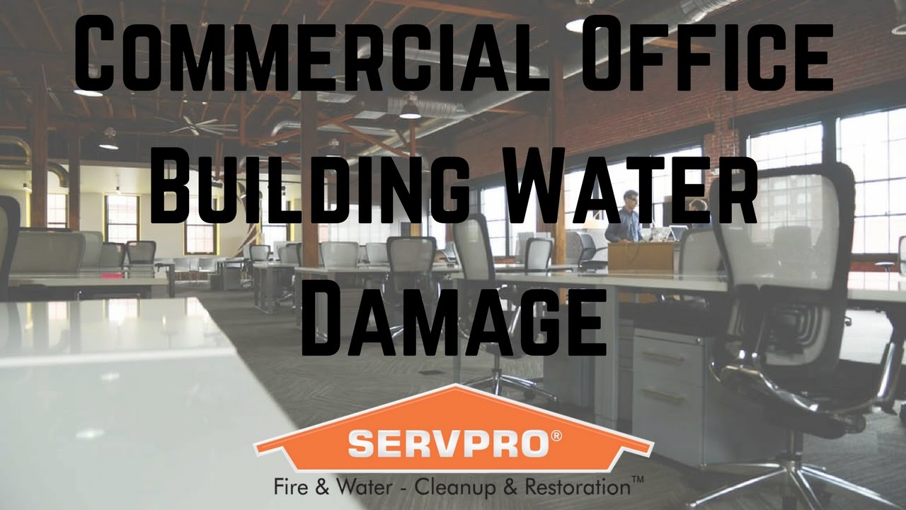Commercial Building Water Damage | SERVPRO | Georgetown - YouTube
