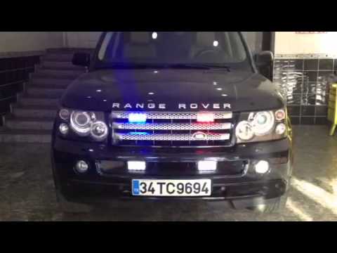 Polis sireni Range rover sport