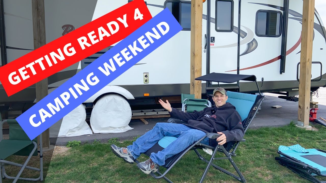 what i do to get ready for a camping weekend - YouTube