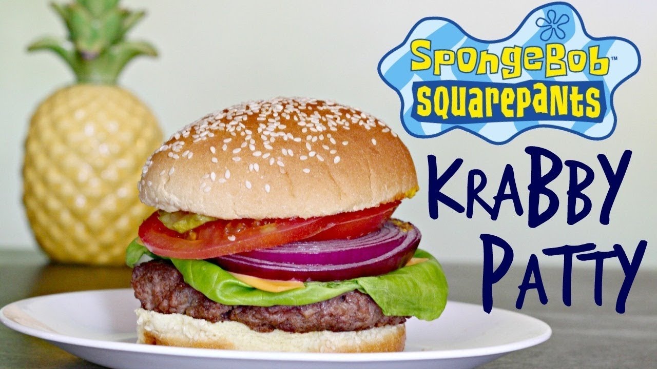 SpongeBob SquarePants Inspired Krabby Patties (Episode 285)(Cooking ...