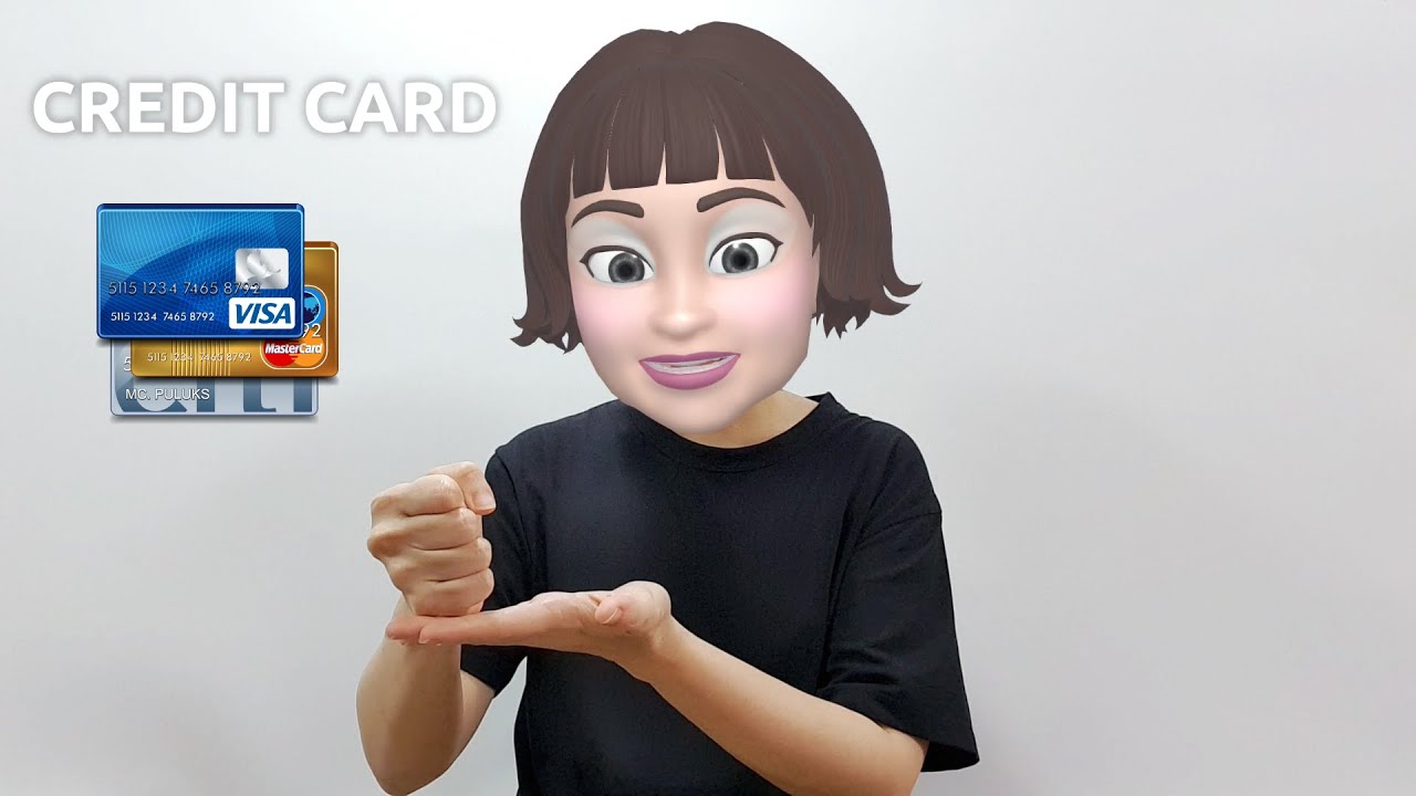 American Sign Language (ASL) Lesson: Credit Card - YouTube