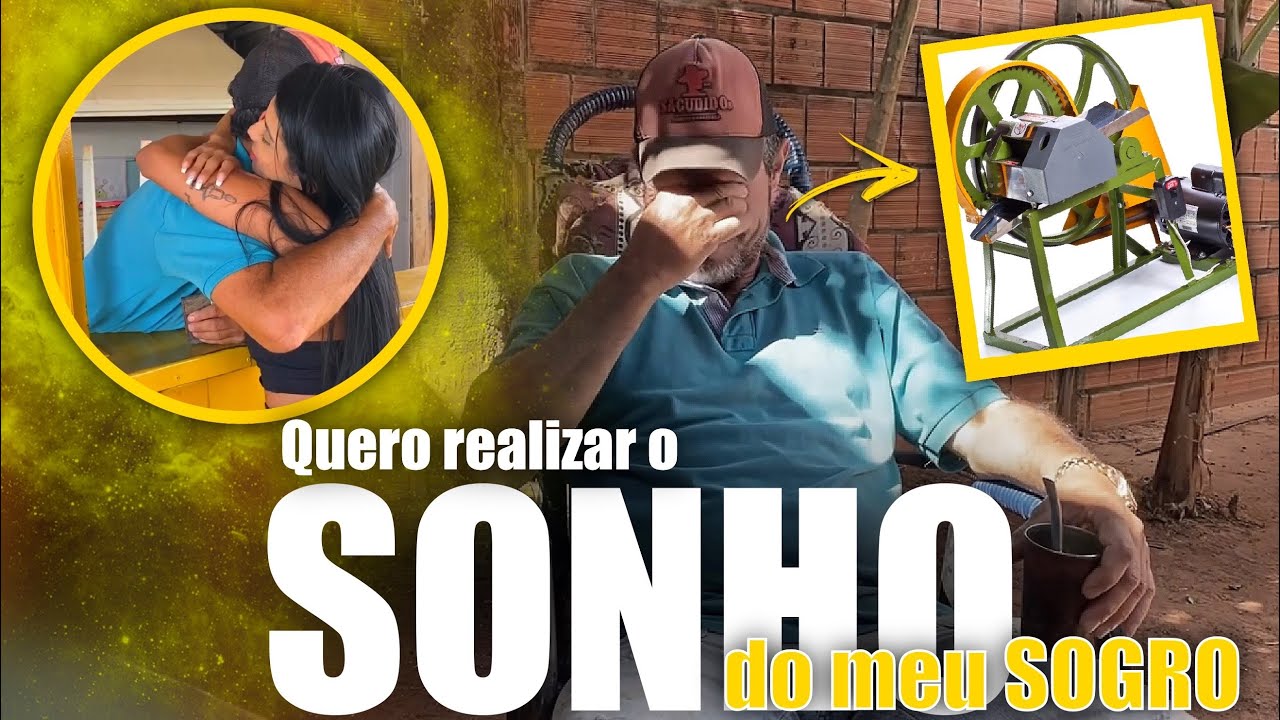 QUERO REALIZAR O SONHO DO MEU SOGRO *ele merece muito* - YouTube