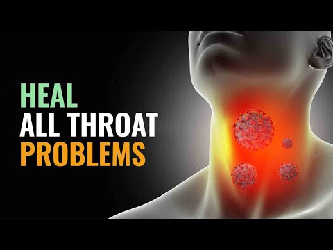 Sore Throat & Cough Relief Binaural Beats + Isochronic Tones - Lung & Throat Healing Sound Therapy
