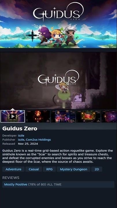 Guidus Zero New or Trending Game - YouTube