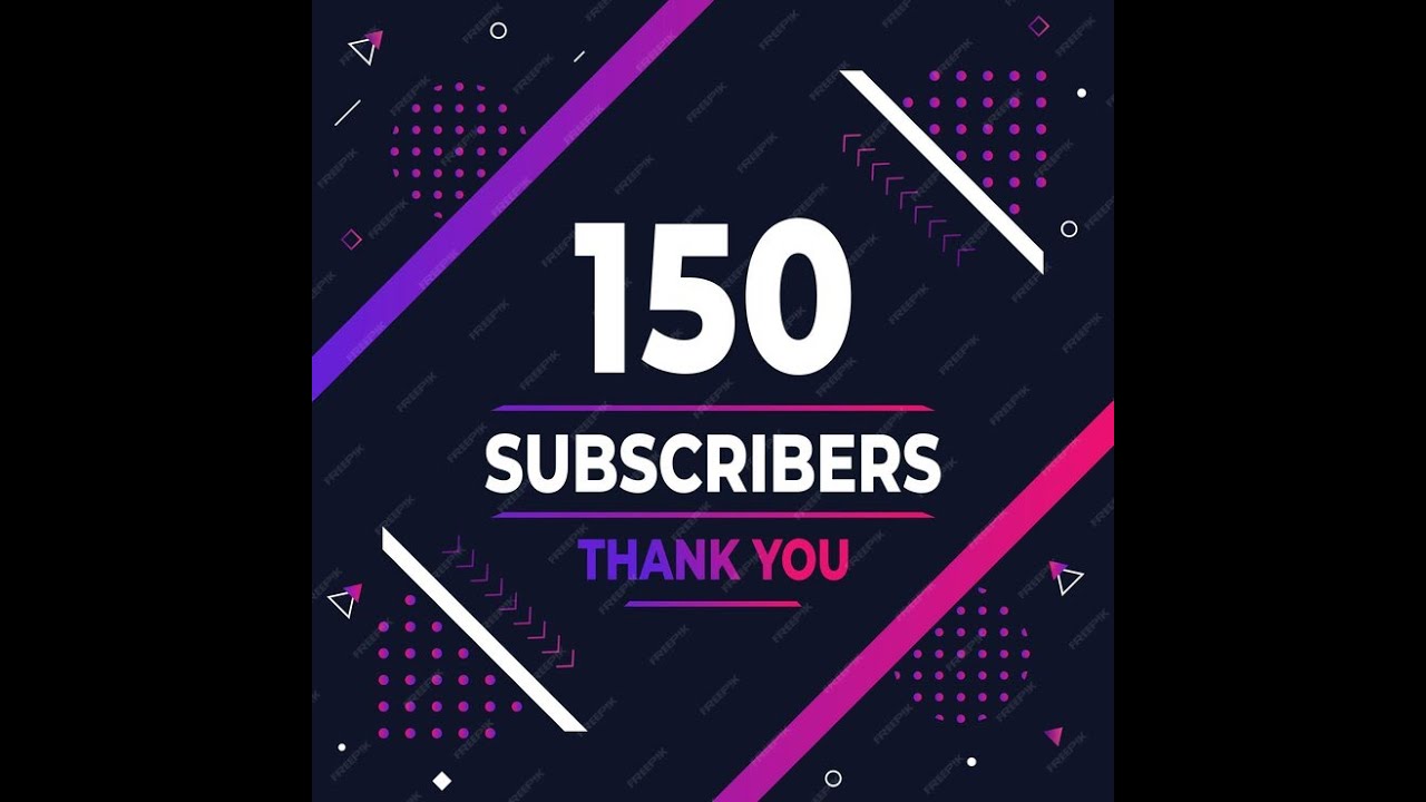 150 Subscriber Giveaway - YouTube