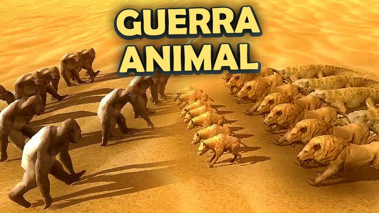 A MAIOR GUERRA ANIMAL de TODOS OS TEMPOS - Beast Battle Simulator - YouTube
