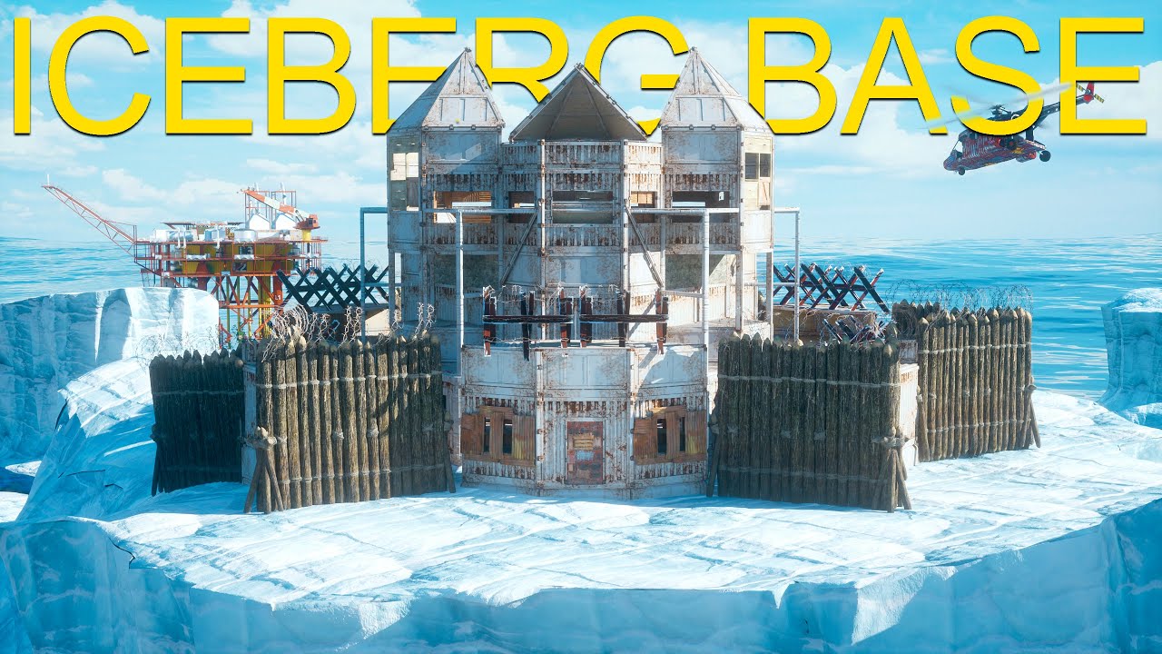 LIVING ON AN ICEBERG NEXT TO OIL RIG IN RUST - YouTube