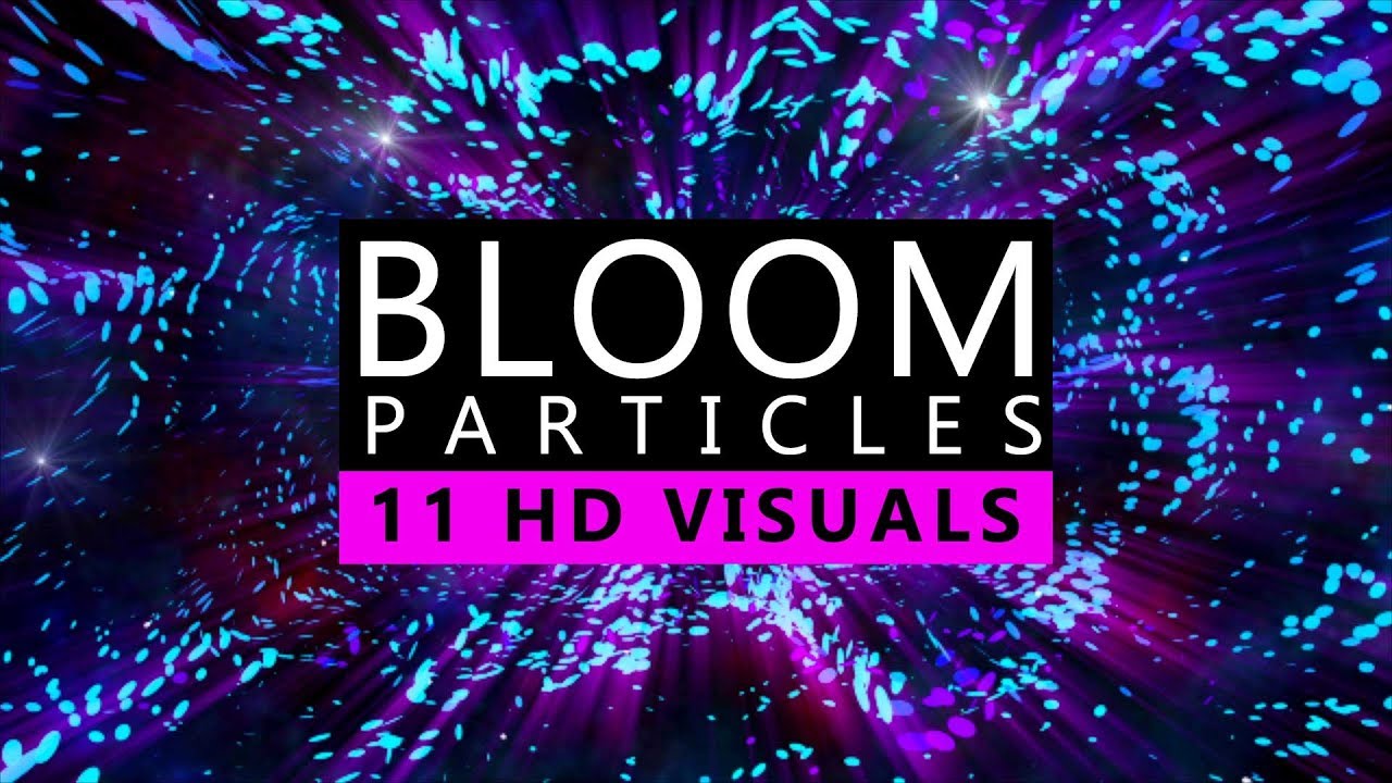 Bloom Particles || VJ Loops Pack - YouTube