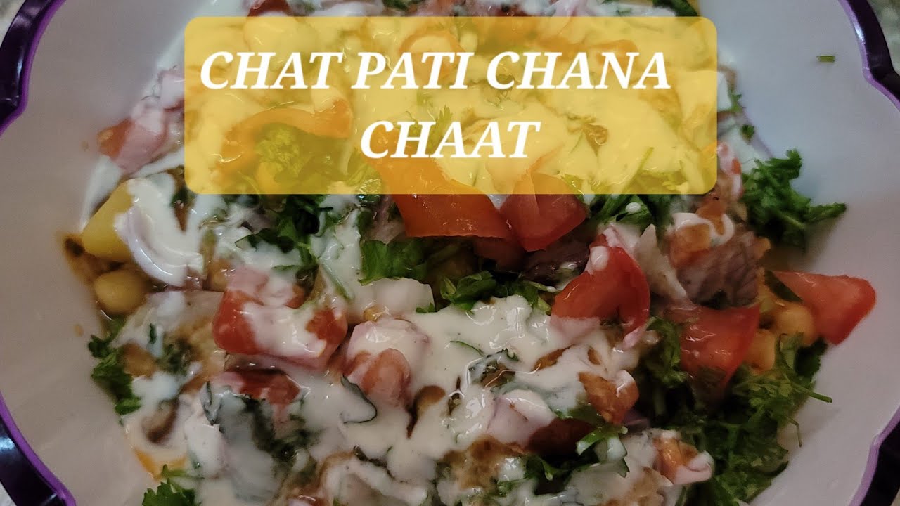 Chat Pati Chana Chaat Recipe | Ramadan Special | Hope for Best Channel ...