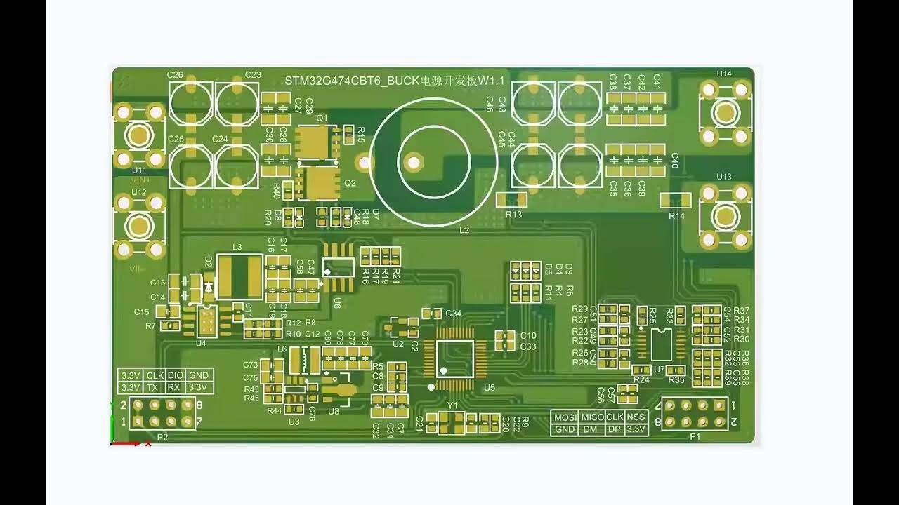 STM32G474 Digital Power Development Board design scheme - YouTube