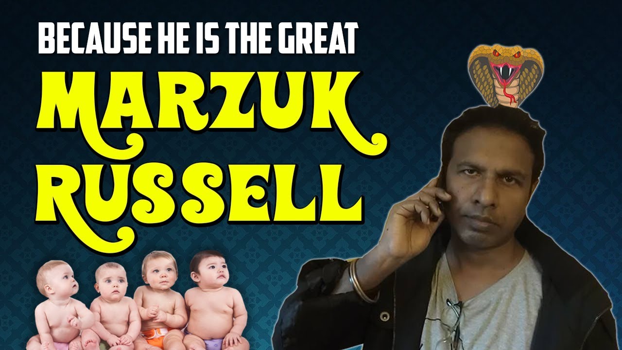 BECAUSE HE IS THE GREAT MARZUK RUSSELL - YouTube