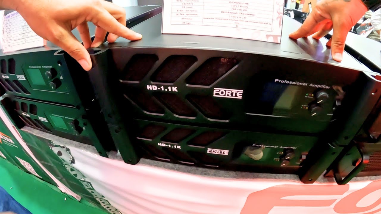 FORTE POWER AMPLIFIER INDIAN DJ EXPO 2024 - BOOSTING BUSINESS ...