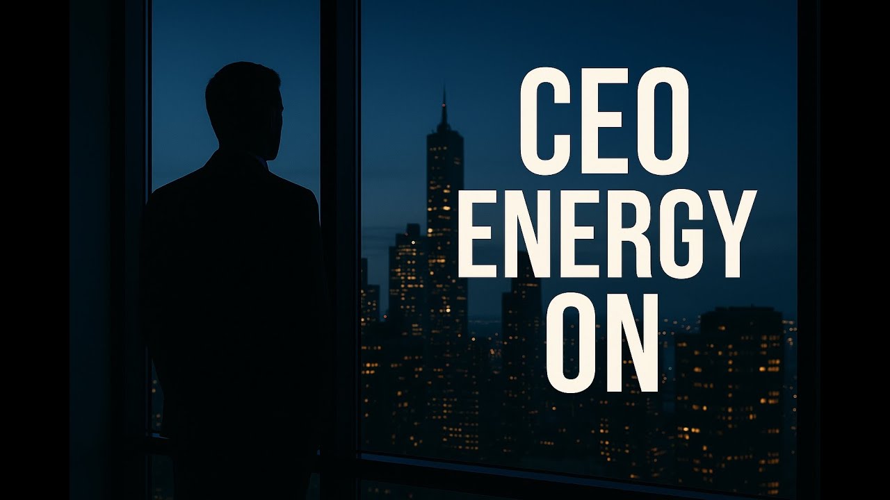 CEO ENERGY ON. Level Up Your Mindset, Routine & Life. How to Think, Act ...
