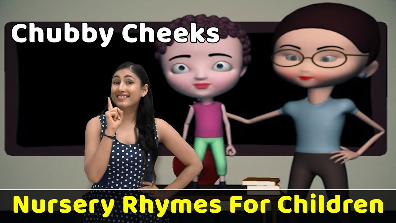 Chubby Cheeks Poem For Babies | Learn To Sing Nursery Poems | Preschool ...
