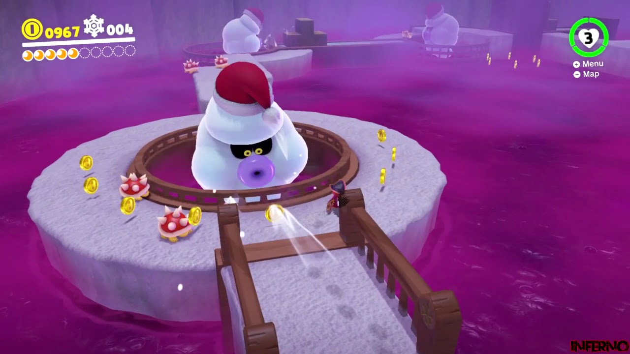 Super Mario Odyssey - Part 8 - Snow Kingdom - YouTube