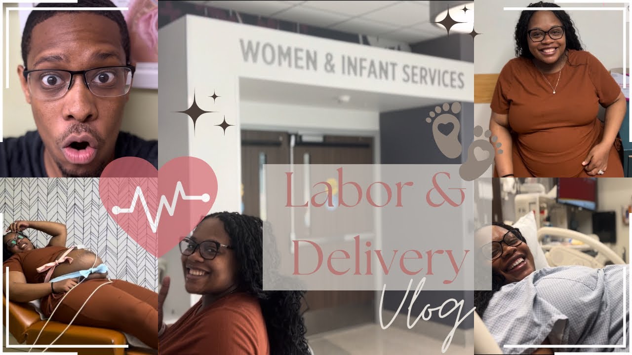 It’s Time! Baby Briley is Coming| Labor & Delivery Vlog Pt. 1 - YouTube