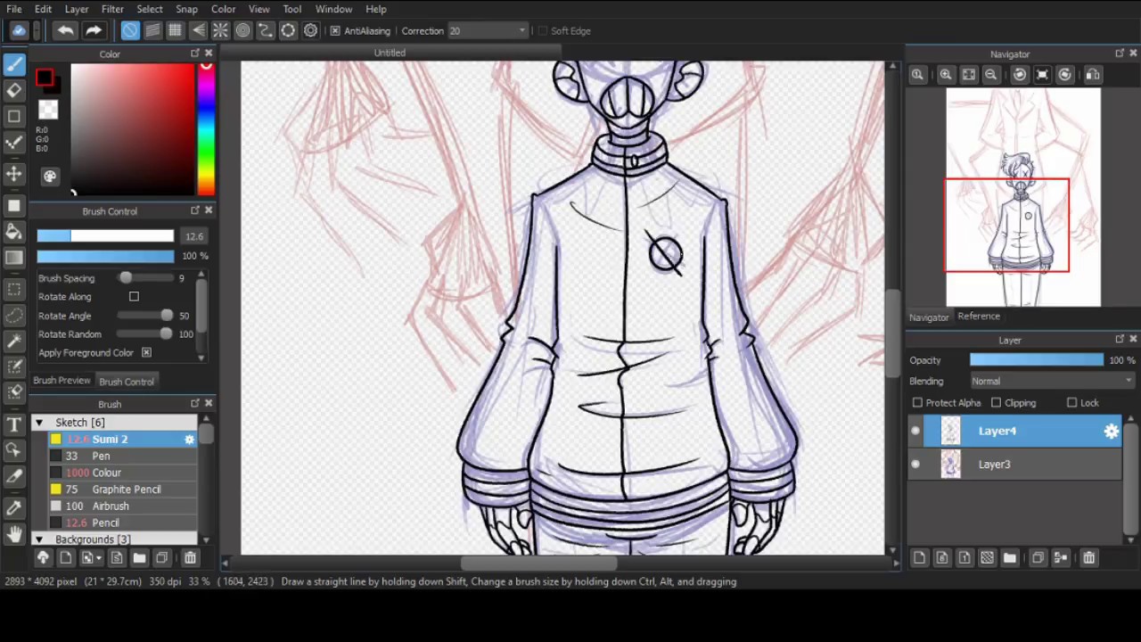 THE BOSS - Slender Man Proxy Speedpaint - YouTube