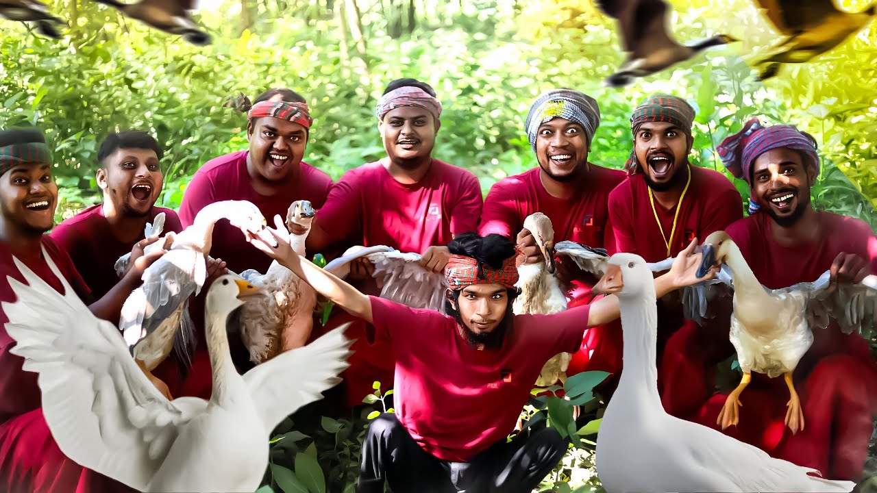 Delicious Swan Goose Curry Recipe | হাঁসের মাংস কালাভূনা | Traditional ...