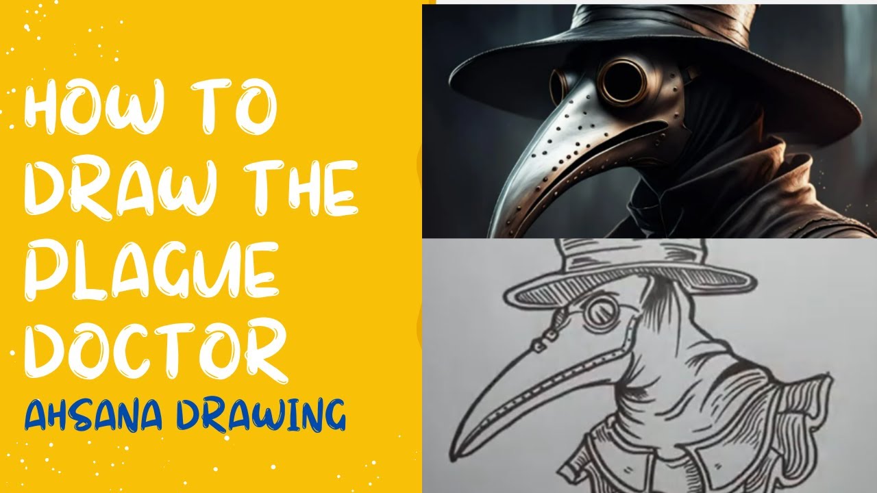 HOW TO DRAW THE PLAGUE DOCTOR STEP BY STEP EASY DRAWING #drawing # ...