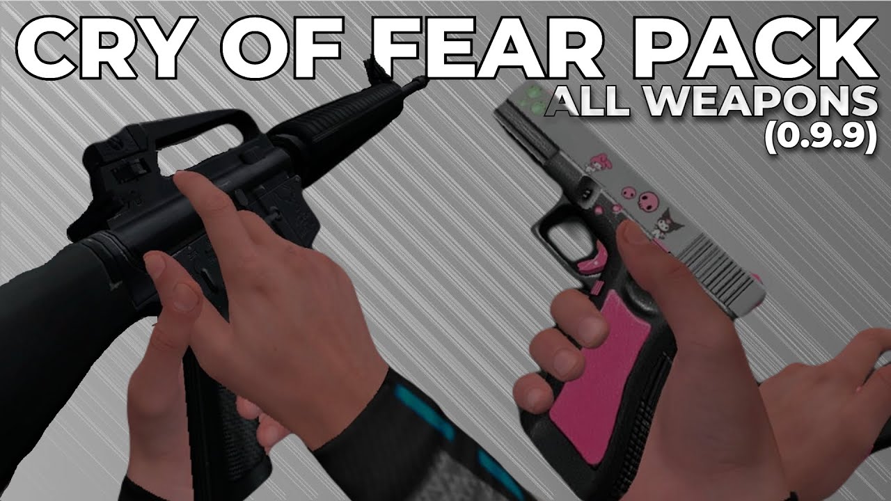 CRY OF FEAR WEAPON PACK (0.9.9) | ALL WEAPONS BONELAB | PATCH 5 | 4K ...