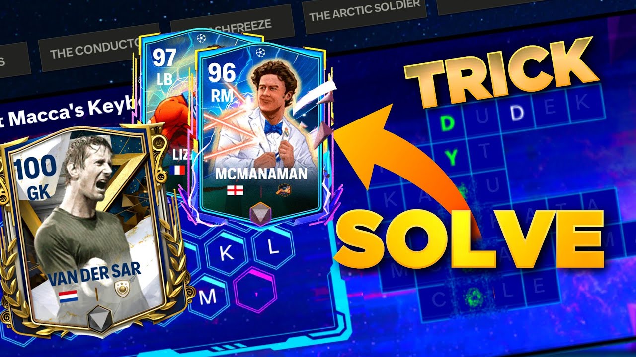 How to Complete cross Board In Heroes Agent Event & HOL Team B Van Der Sar in EAFC Mobile 24 ...