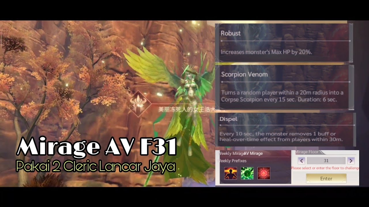 Mirage Apocalypse valley F31 perfect world mobile - Barbarian gameplay ...