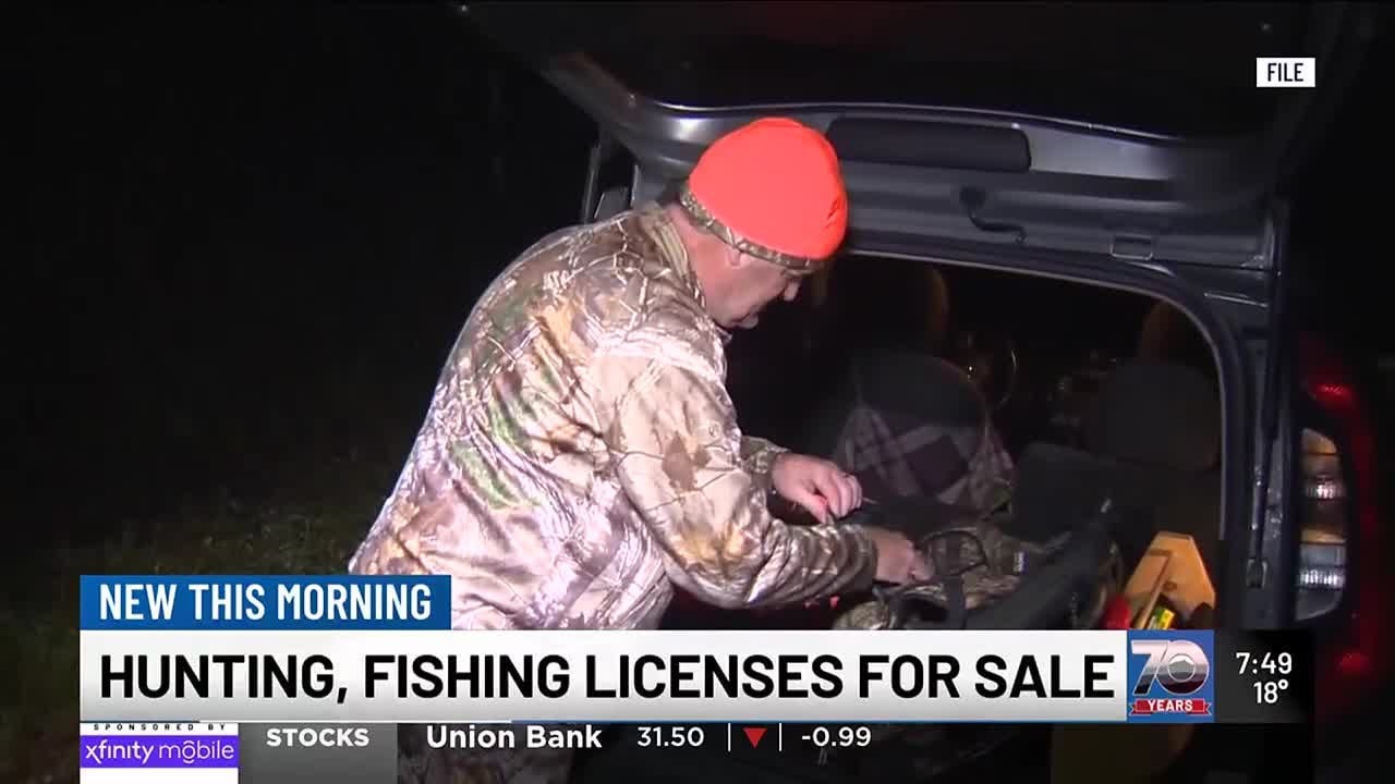 Vermont Fishing and Hunting Licenses open for 2025 - YouTube