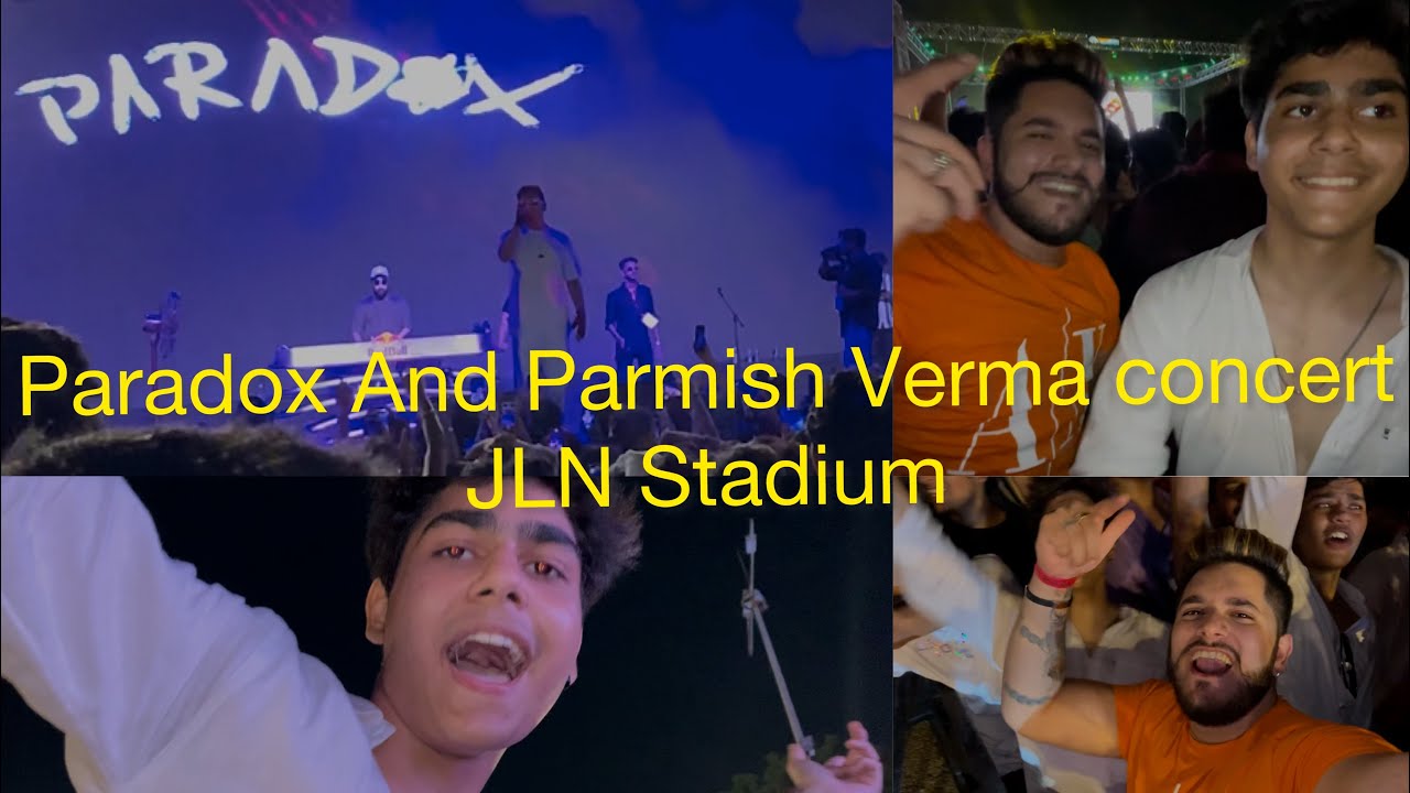 Paradox and PARMISH Verma Concert 2023 |JLNStadium Delhi |FIGHT In ...