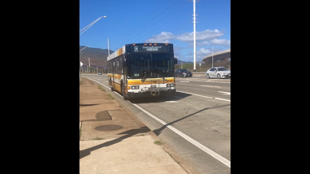 Thebus Honolulu Bus' 634 Gillig Low Floor 40 Ft Route C CountryExpress ...
