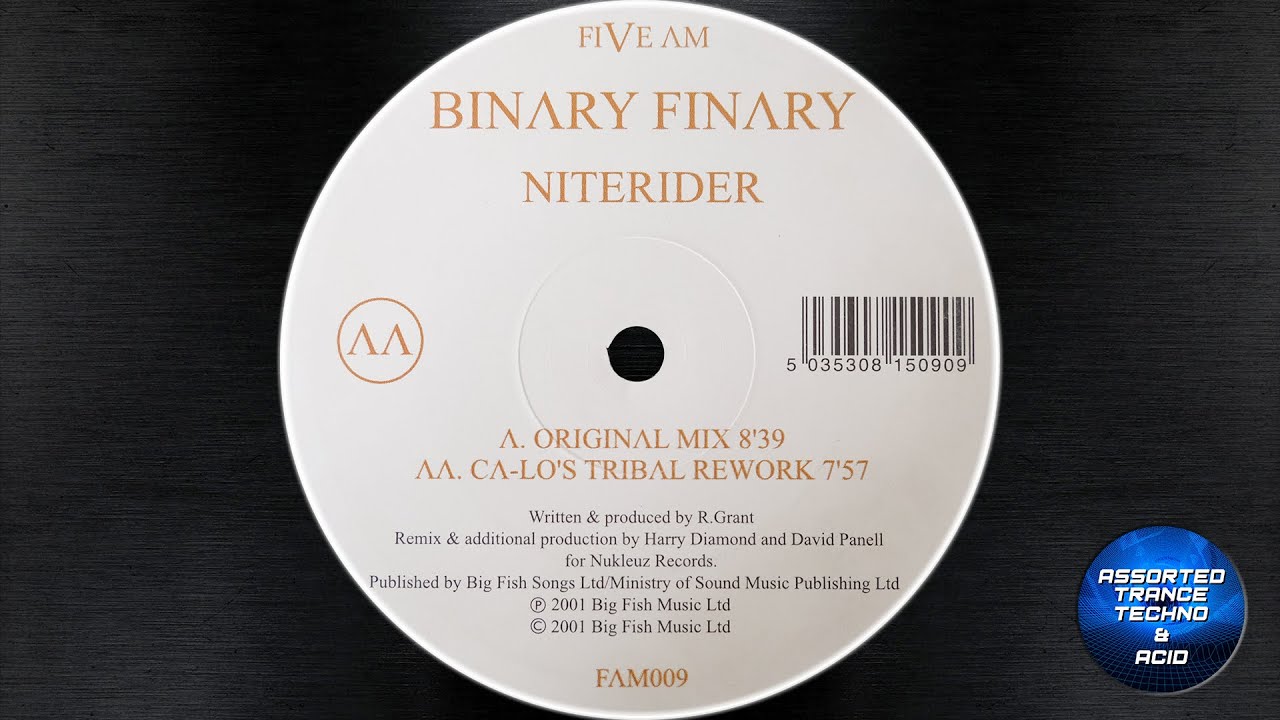 [Trance] Binary Finary - Niterider (Ca-Lo's Tribal Rework) [Five AM ...