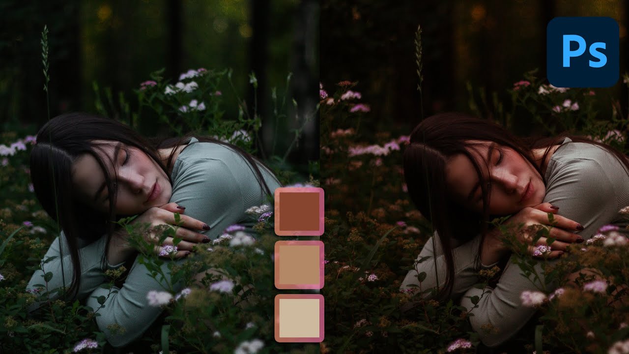 How to Use Gradient Maps for Amazing Color Grading in Photoshop - YouTube