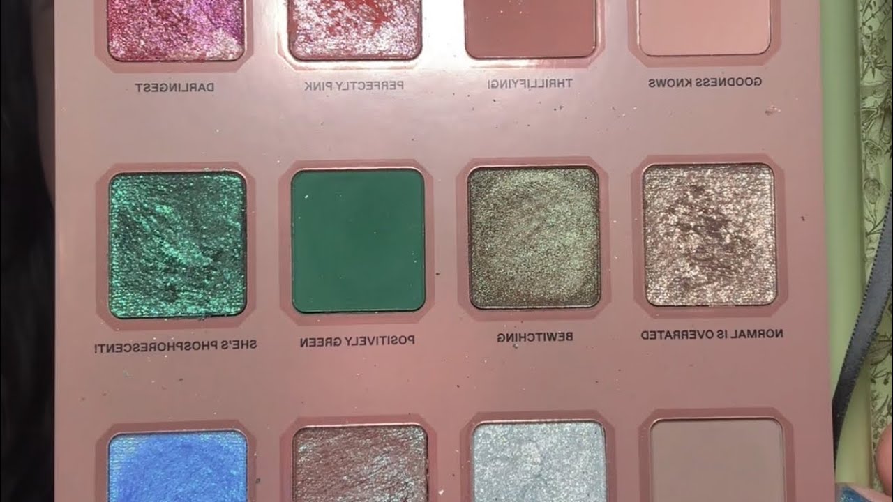 rem beauty wicked palette review - YouTube