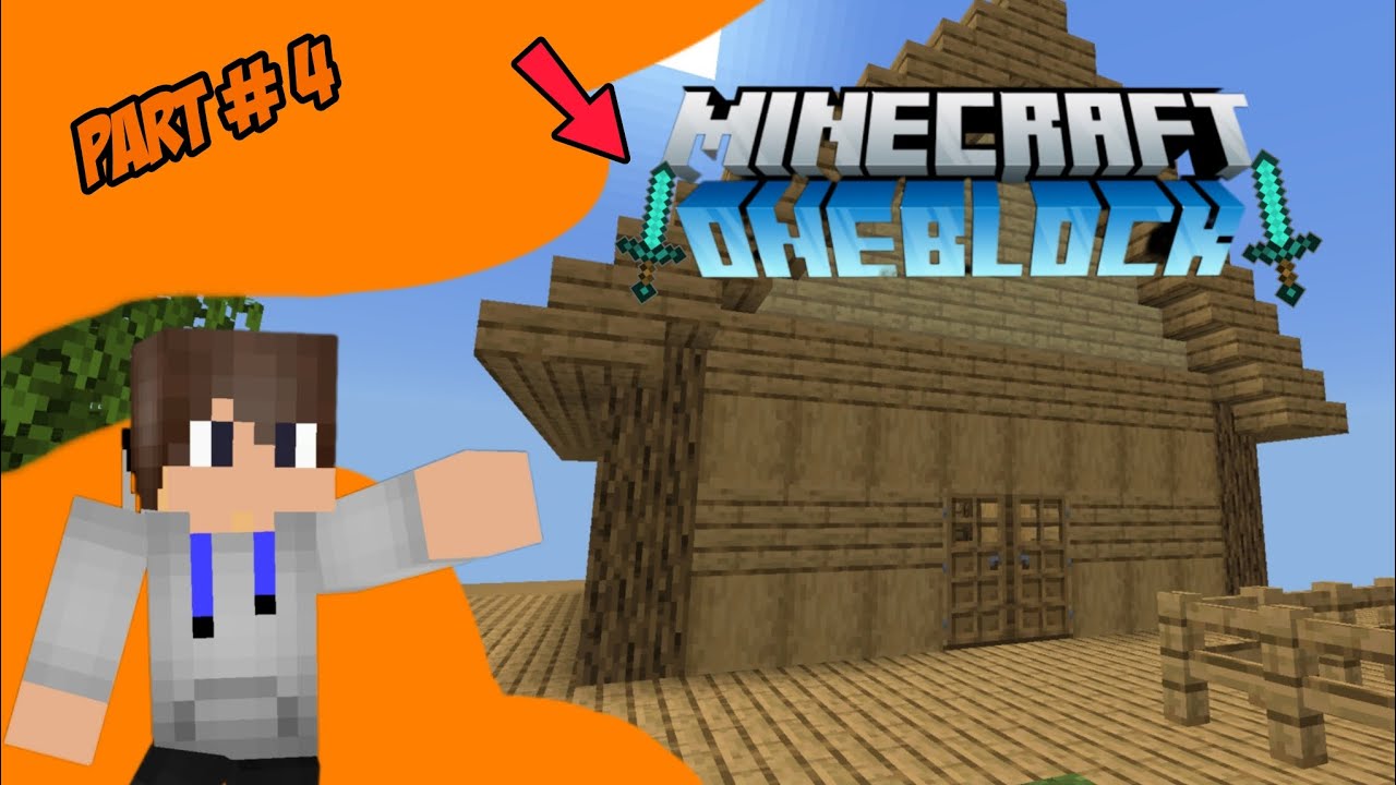 I MADE A HOUSE IN ONE BLOCK!! (ep-4) - YouTube