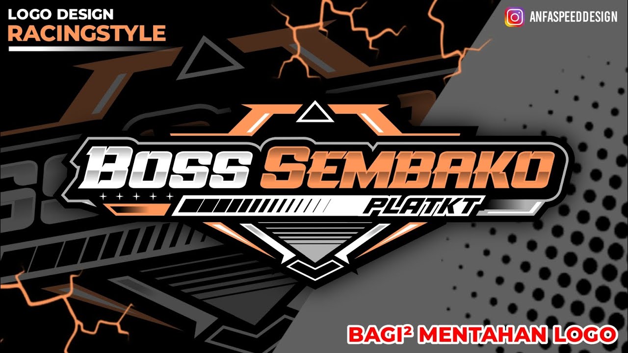 BAGI-BAGI MENTAHAN LOGO RACING!!! pixellab/ivy draw - YouTube