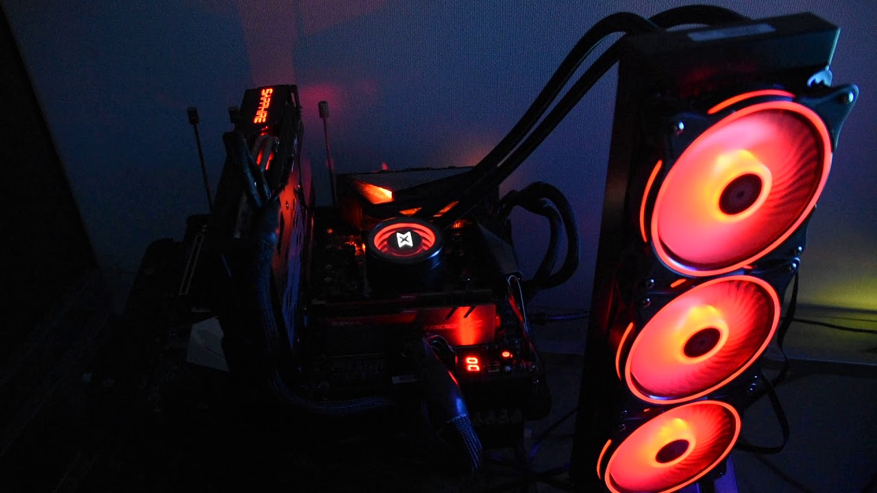 Xigmatek Aurora 360: RGB Control - YouTube