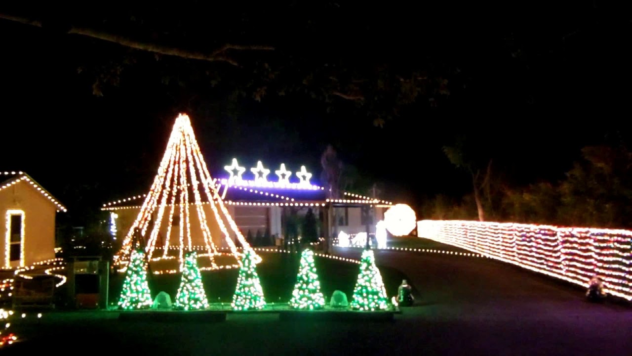 2018 - Over The Top Christmas Lights - Get The Party Started - YouTube