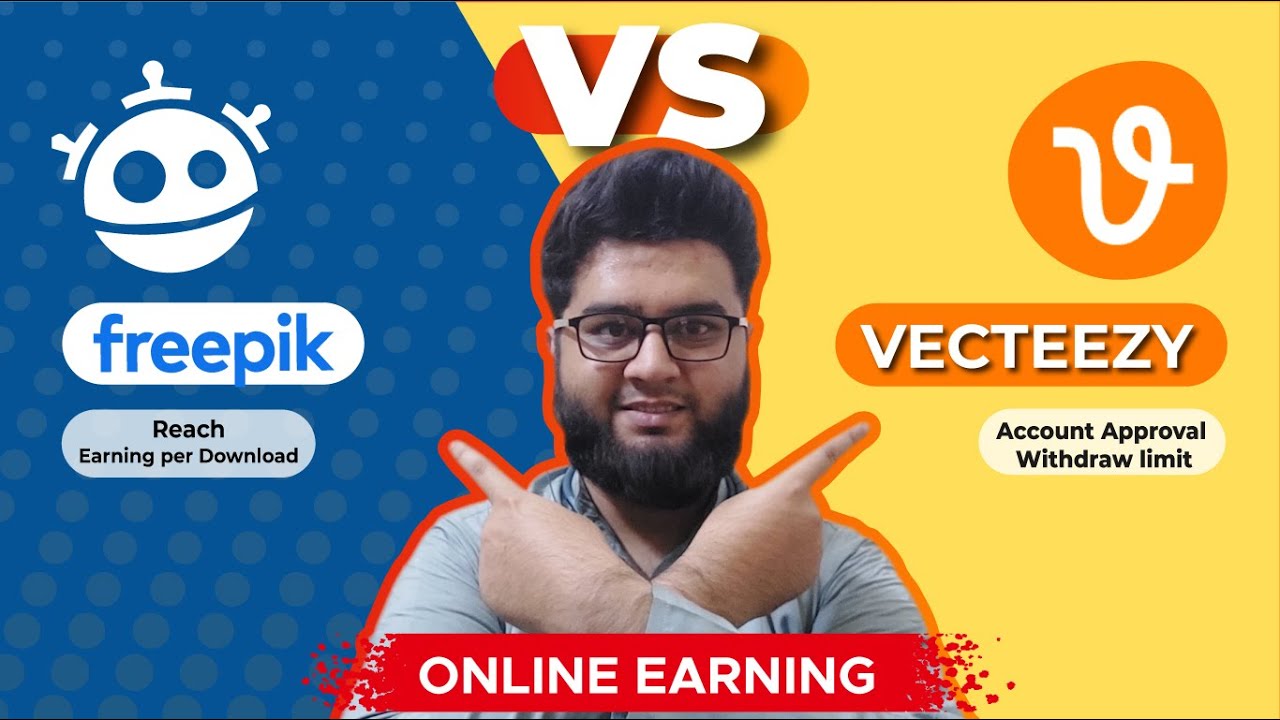 Freepik vs Vecteezy for Contributors | What is freepik, Vecteezy in ...