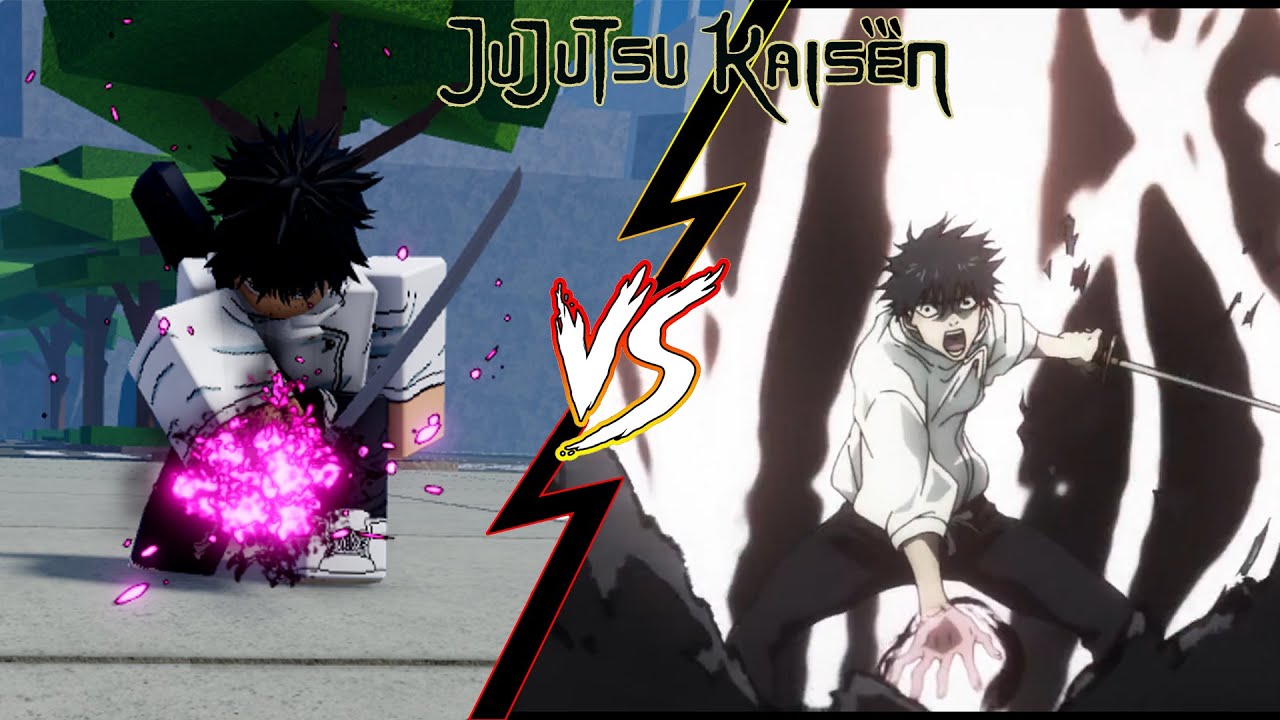 Yuta Okkotsu Game vs Anime Comparison In Cursed Arena - YouTube