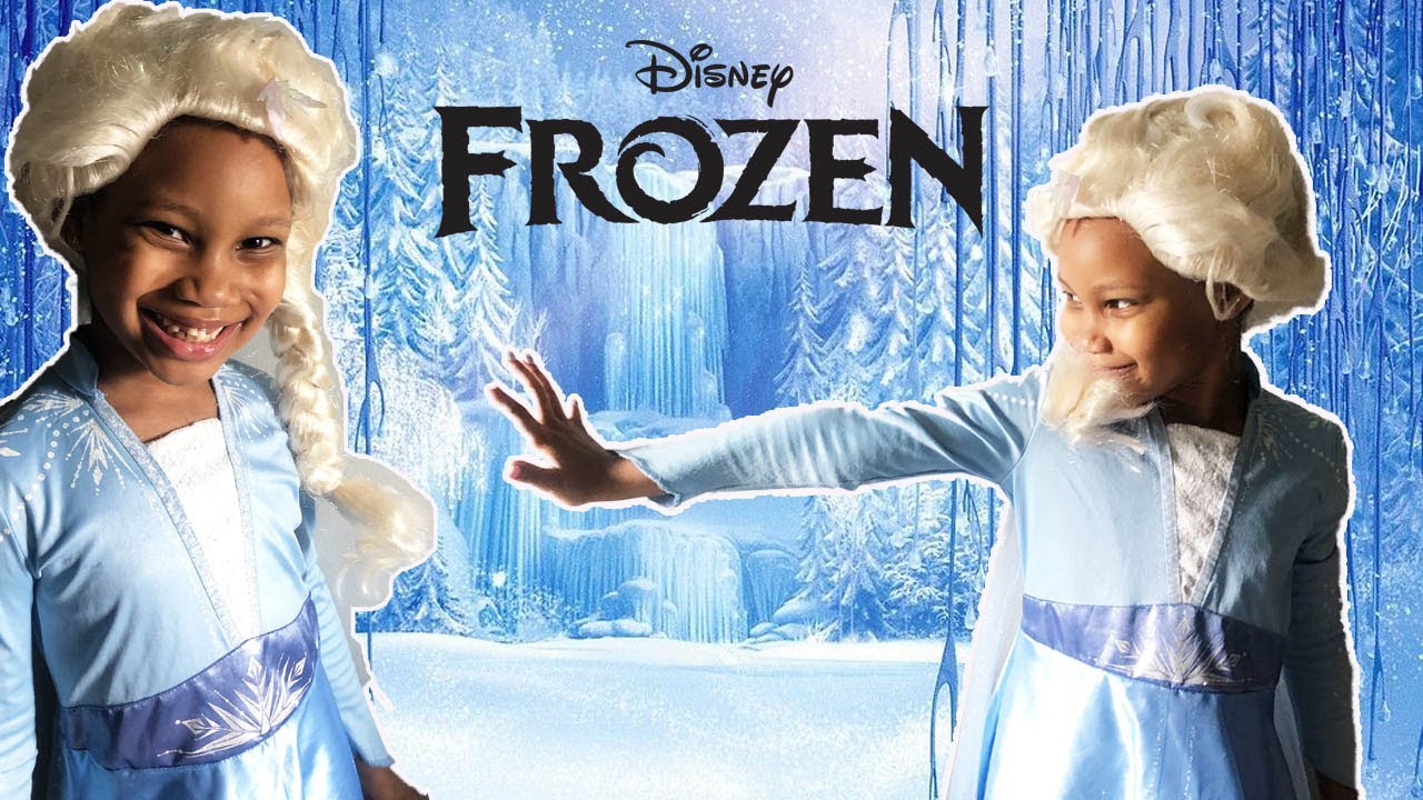 Frozen Princess Elsa Dress Up| Freezing powers! - YouTube