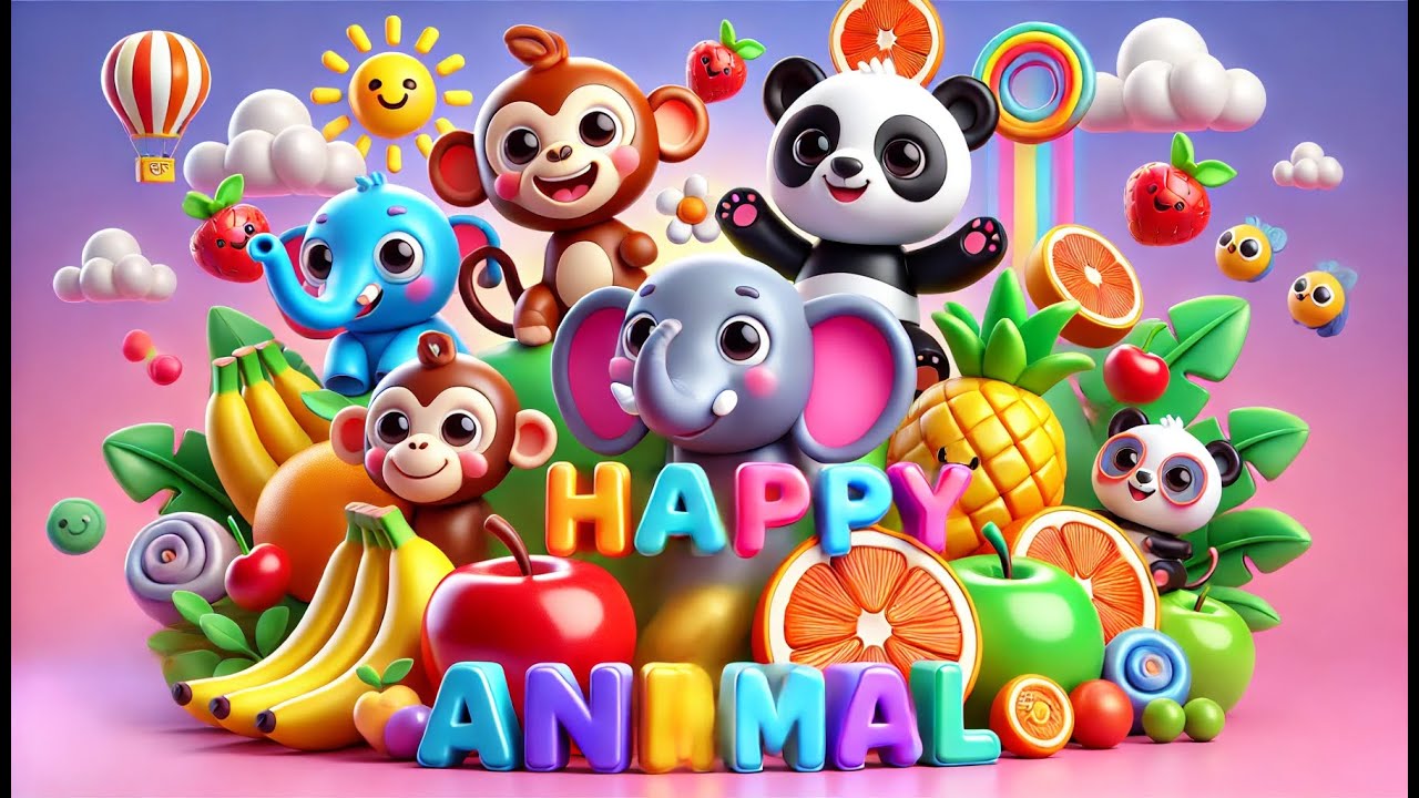 Sensory World for Kids Dancing Fruit - Fun Animation and Upbeat new ...