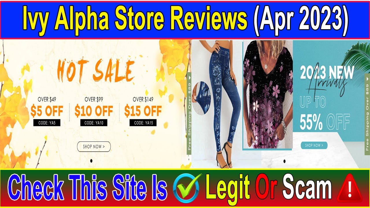 Ivy Alpha Store Reviews (Apr 2023) See - Legit or Another Scam? | Watch this Video Now! - YouTube