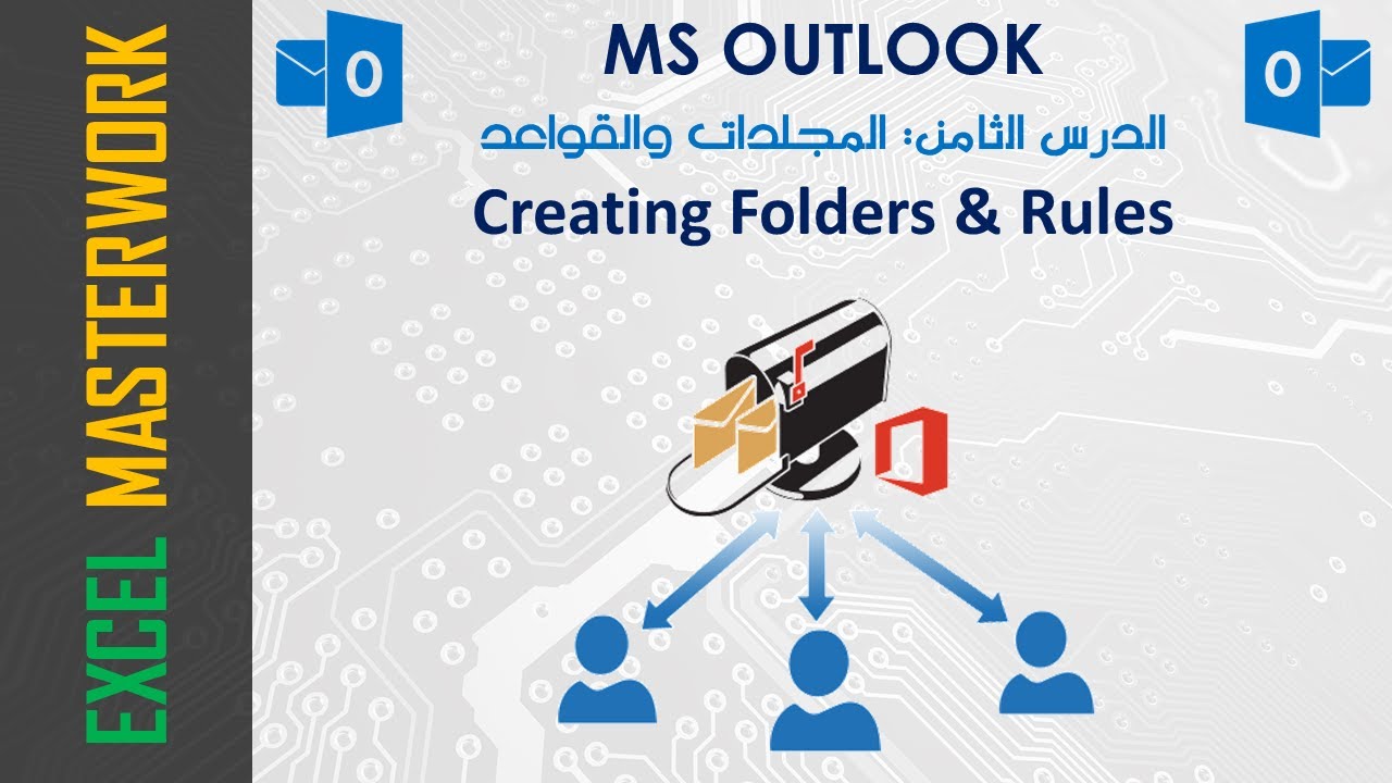 Outlook#8: Create folders and use the rules in outlook - YouTube