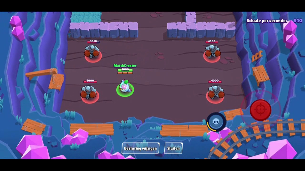Brawl stars - Sprout regular attack - YouTube
